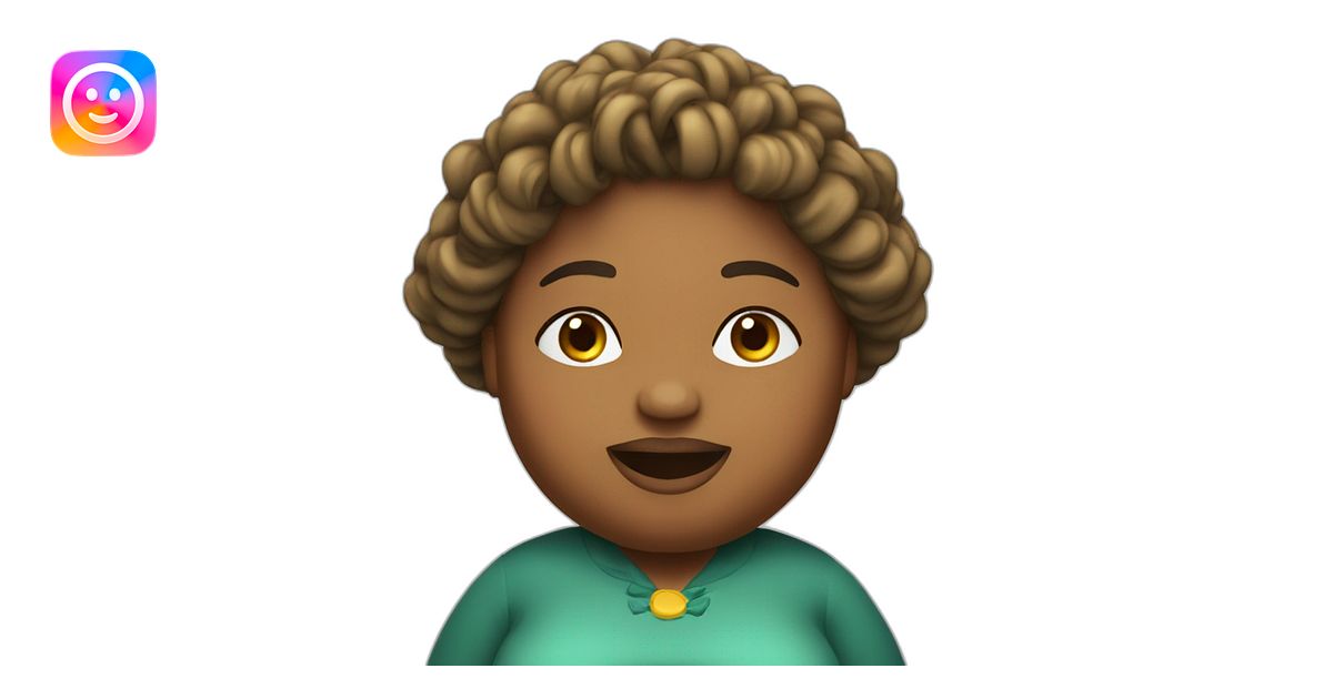 da'vine joy randolph fat woman emoji | AI Emoji Generator