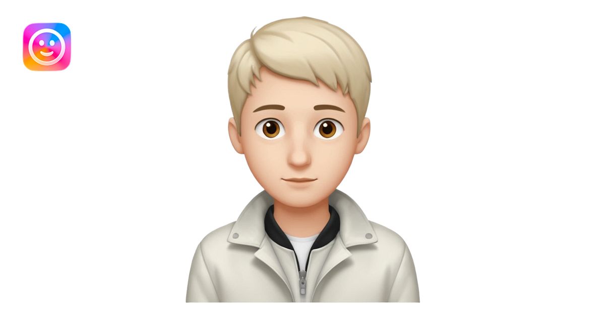 teenage man with very short gradient hair, brown eyes and long lashes ...