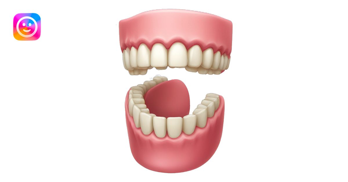 denture emoji | AI Emoji Generator