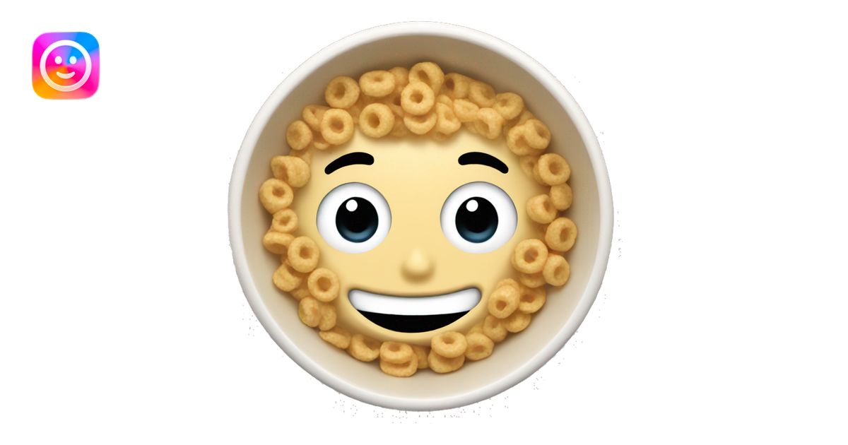 Cereal bowl emoji | AI Emoji Generator