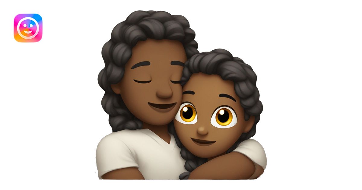 Cuddling emoji | AI Emoji Generator