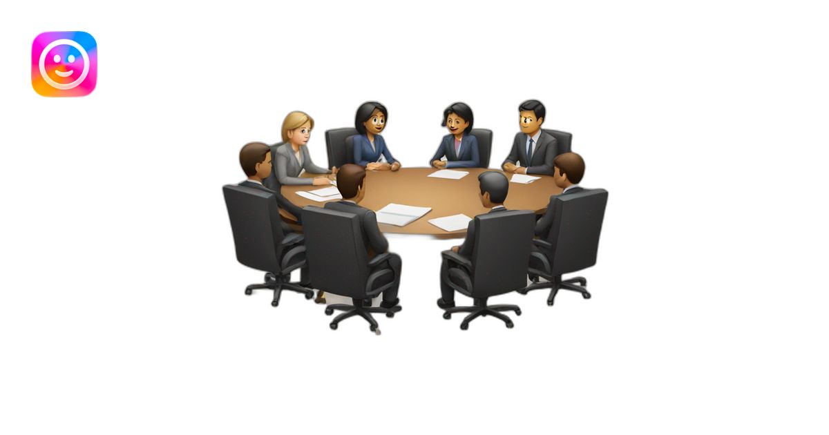 meeting emoji | AI Emoji Generator