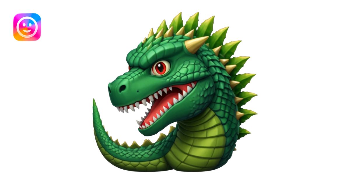 Godzilla emoji | AI Emoji Generator