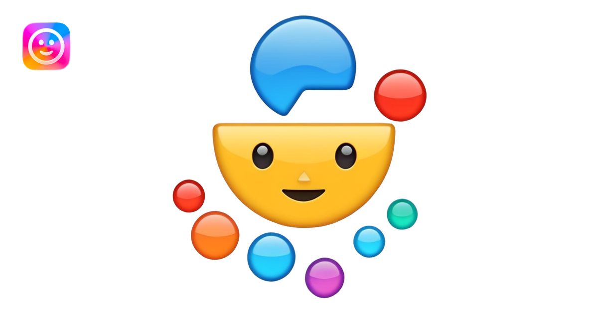 digital project, modern, technology emoji | AI Emoji Generator