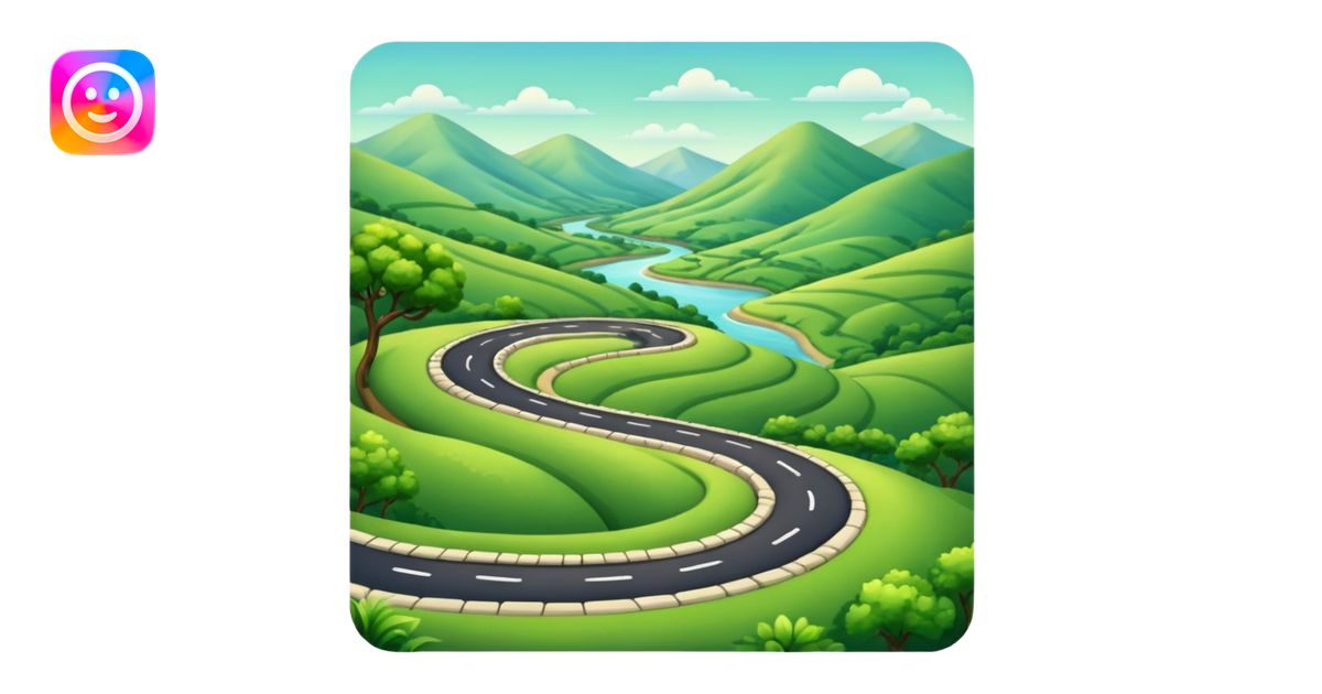 scenic drive emoji | AI Emoji Generator