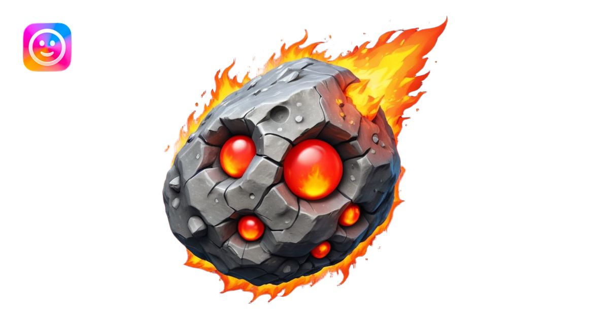 3D render of Meteor, miniature weather phenomenon, volumetric particle ...