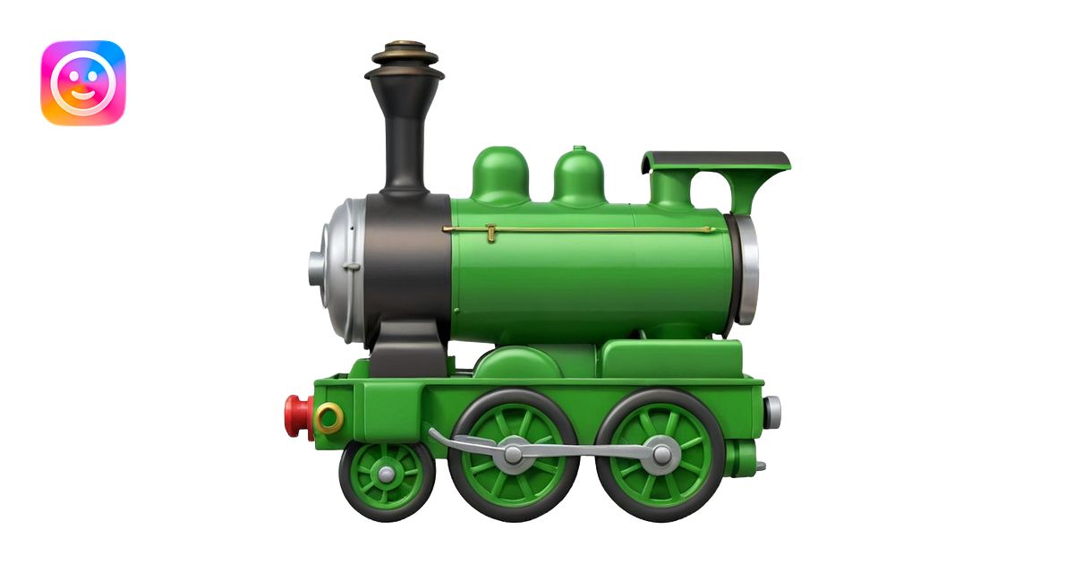 percy the small engine from thomas and friends emoji | AI Emoji Generator