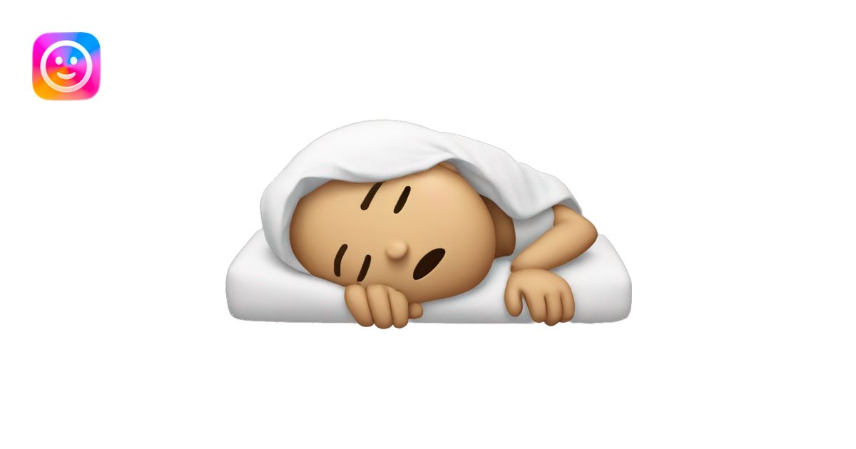 Falling asleep cross armed emoji | AI Emoji Generator