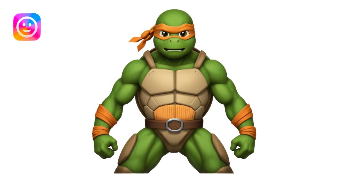 Teenage Mutant Ninja Turtles emoji | AI Emoji Generator