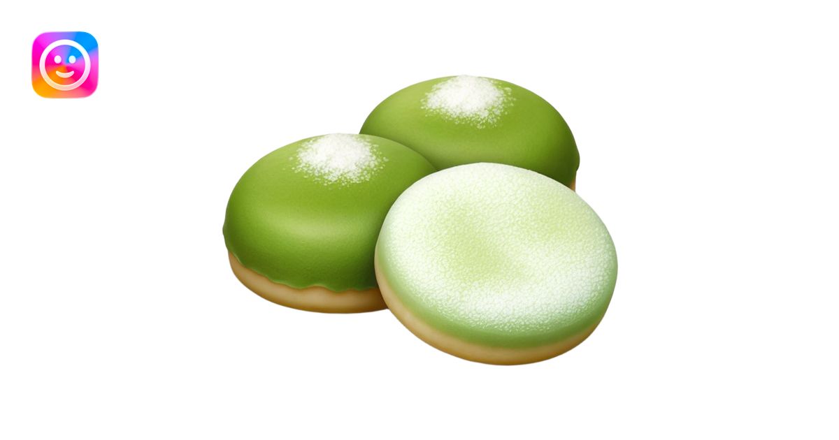 matcha mochi emoji | AI Emoji Generator