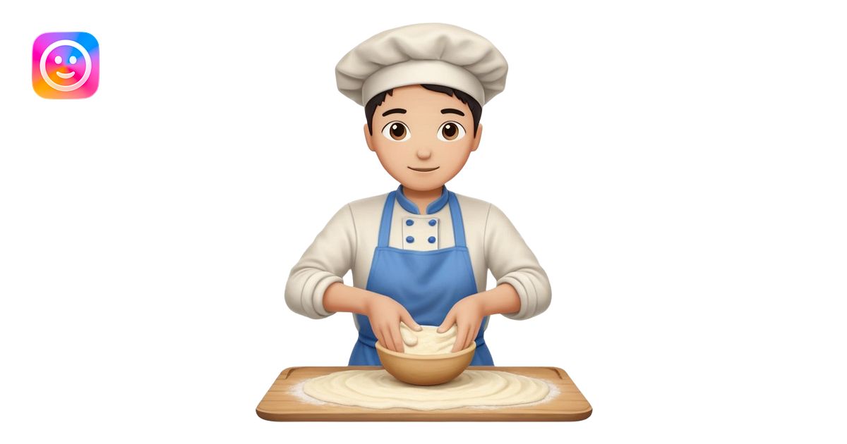 dough making emoji | AI Emoji Generator