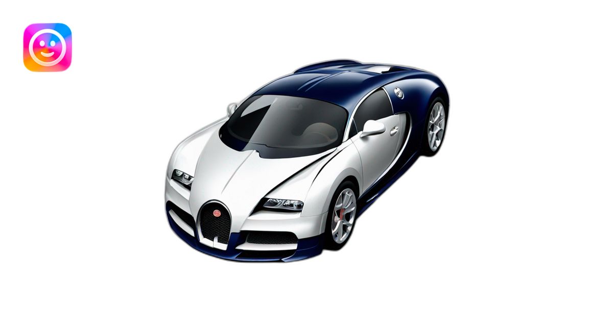 Voiture Bugatti emoji | AI Emoji Generator