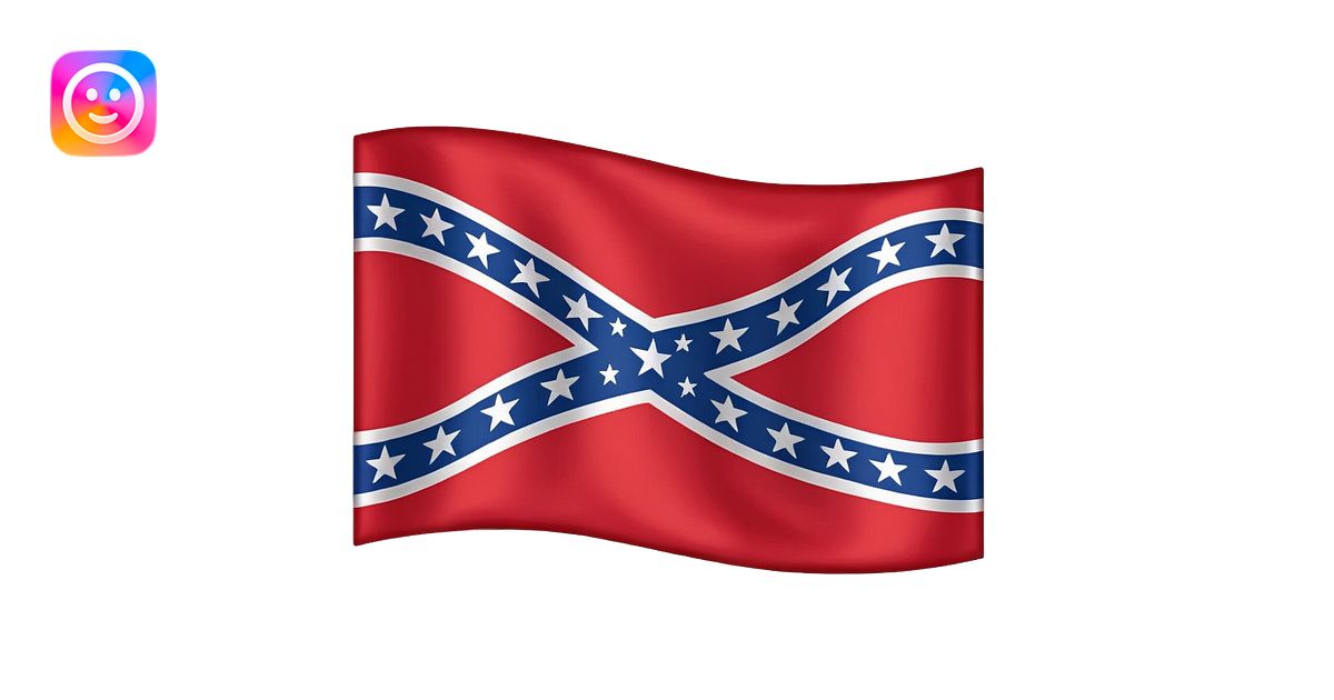Confederate flag emoji | AI Emoji Generator