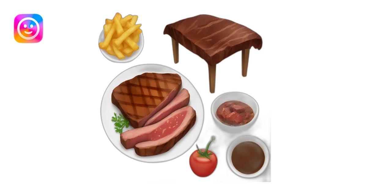 steak house emoji | AI Emoji Generator