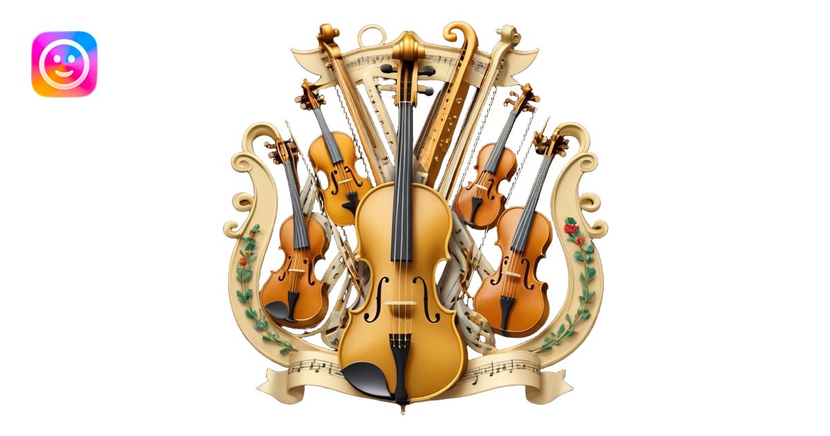 Create a sophisticated, festive, and professional emoji collage ...