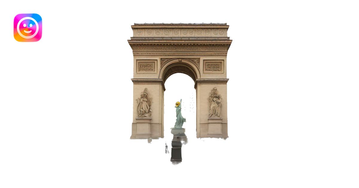 Paris monument emoji | AI Emoji Generator