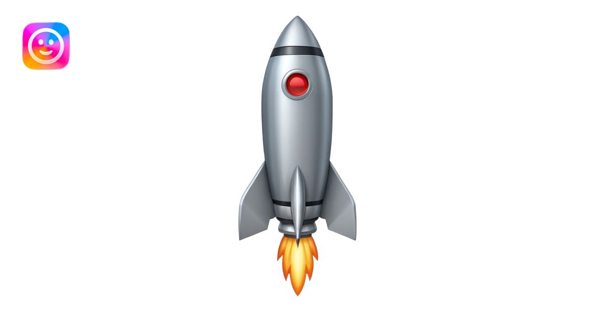 rocket emoji | AI Emoji Generator