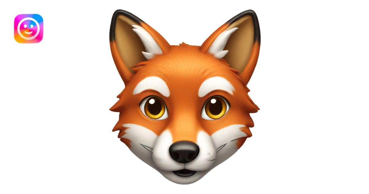fox emoji | AI Emoji Generator