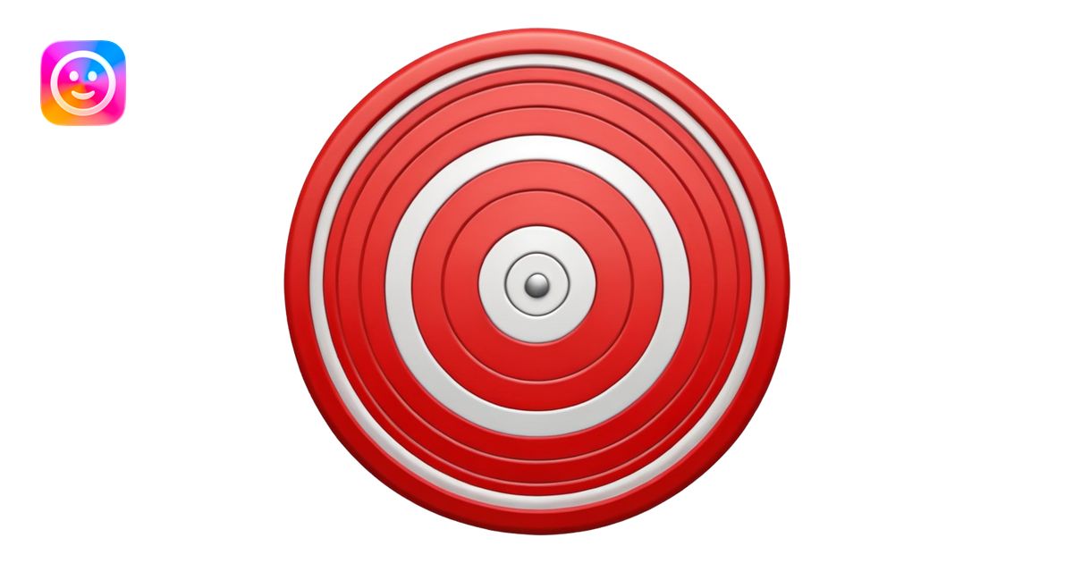 target red emoji | AI Emoji Generator