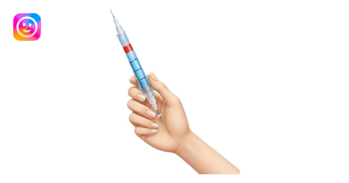 Syringe in 🏻 emoji | AI Emoji Generator
