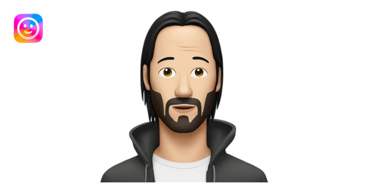 sick keanu emoji | AI Emoji Generator