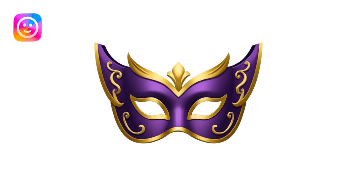 masquerade mask emoji | AI Emoji Generator