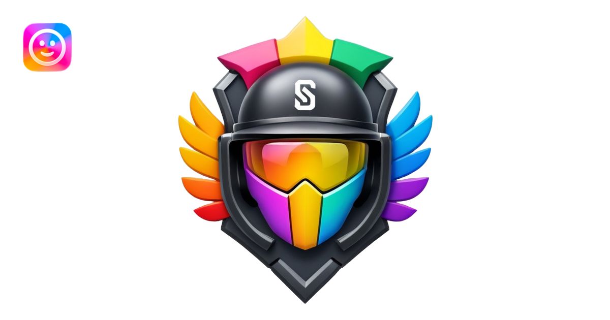 rainbow six siege champion logo emoji | AI Emoji Generator