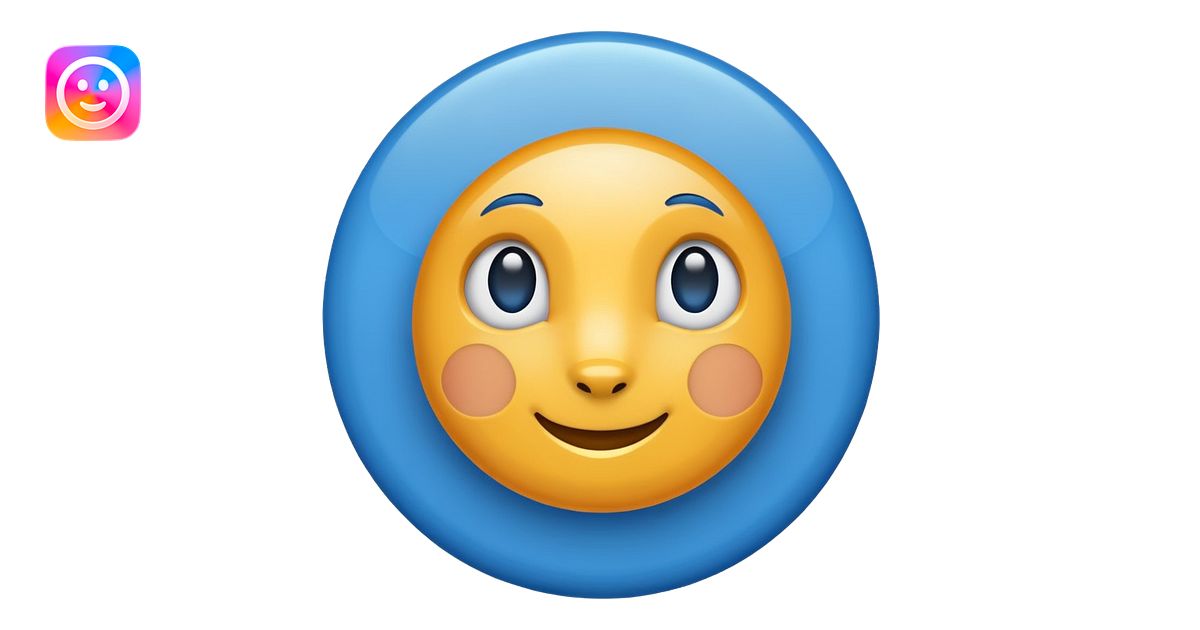 Blue tick emoji | AI Emoji Generator