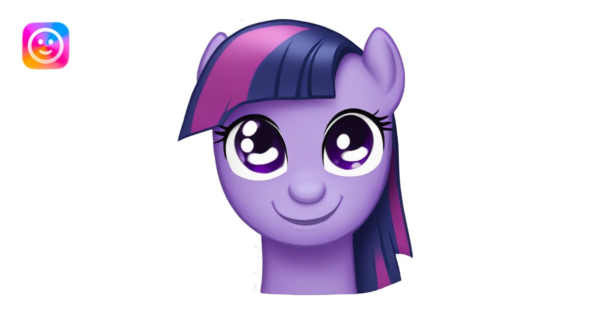 twilight sparkle emoji | AI Emoji Generator