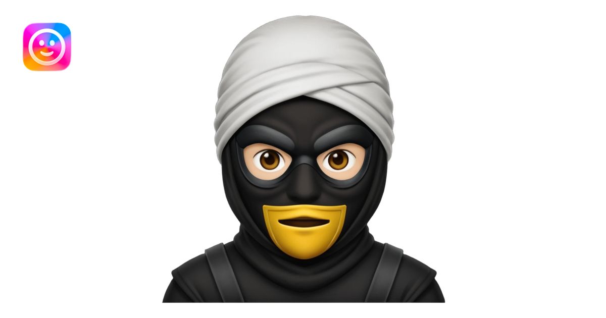 Robber emoji emoji | AI Emoji Generator