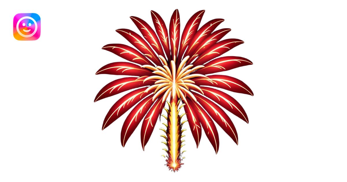 red firework emoji | AI Emoji Generator