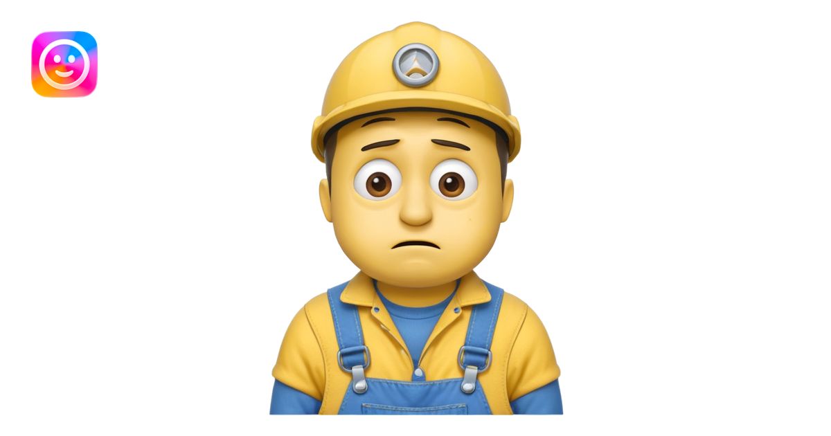 Sad crying minion emoji | AI Emoji Generator