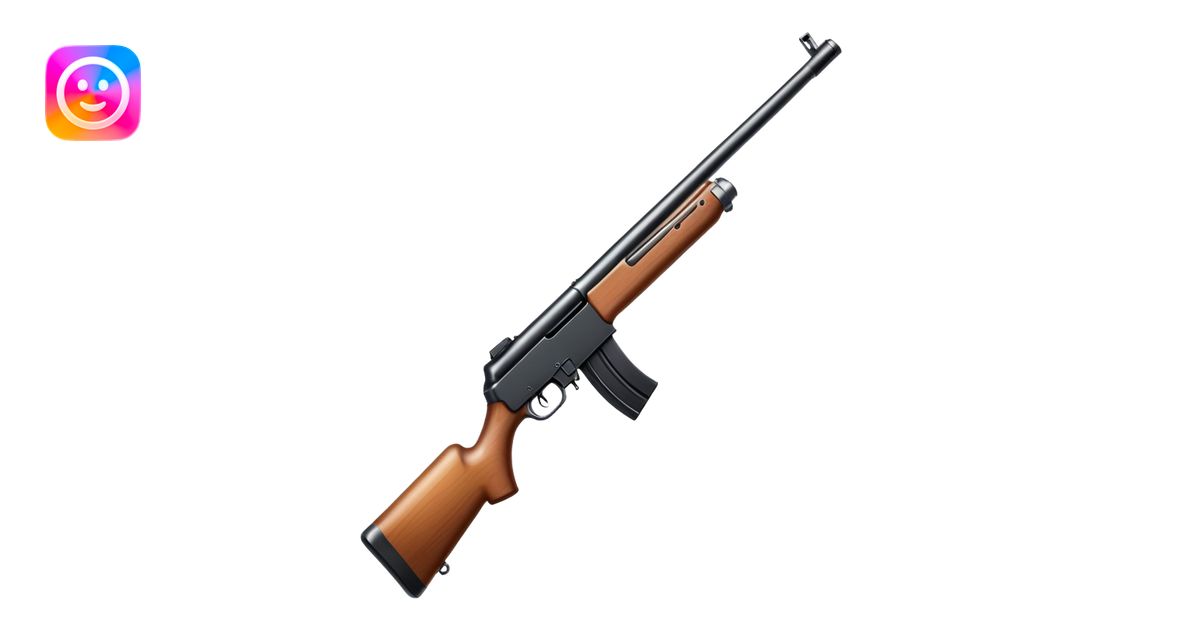 Rifle emoji | AI Emoji Generator