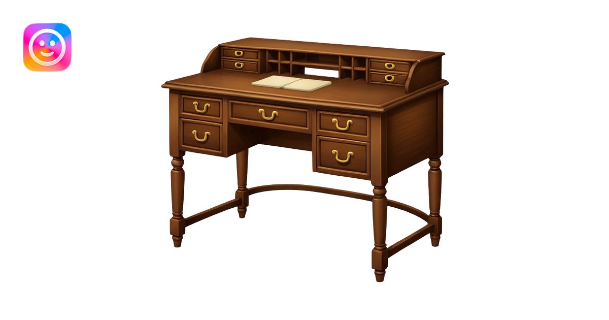 Writing desk emoji | AI Emoji Generator