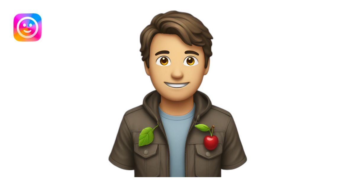 can you generate a emoji to represent cherry pick a commit in github ...