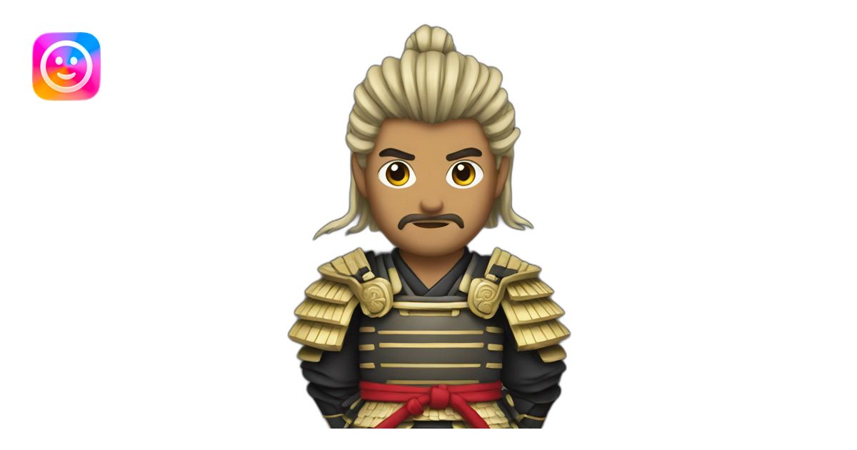 samurai emoji | AI Emoji Generator