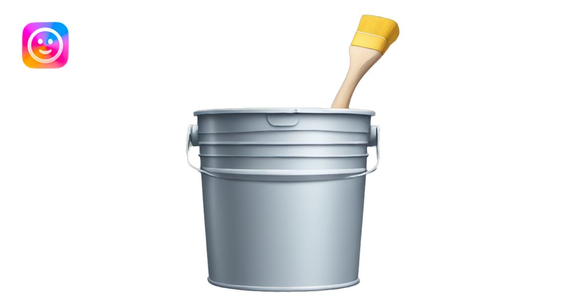 PAINT bucket emoji | AI Emoji Generator