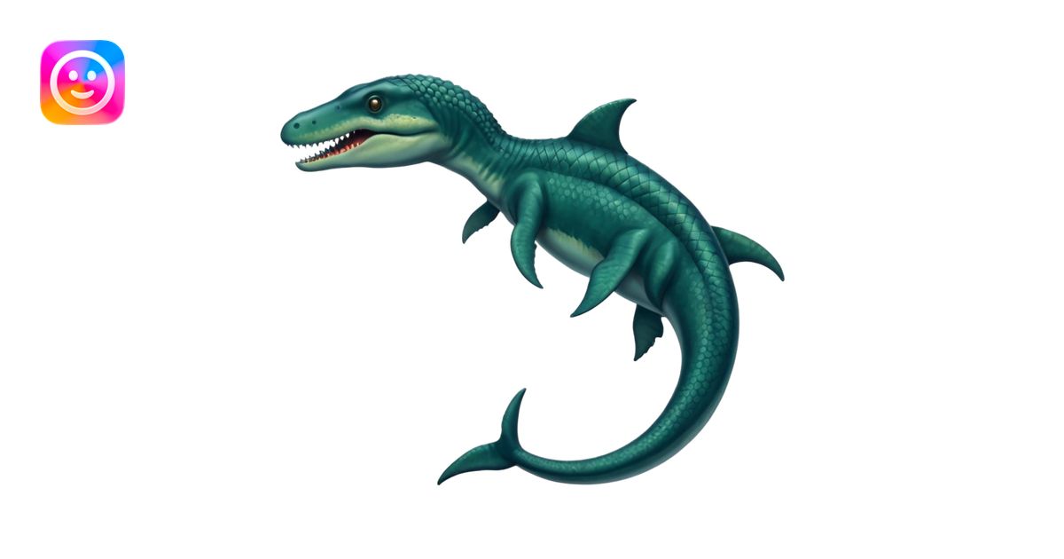 mosasaurus emoji | AI Emoji Generator