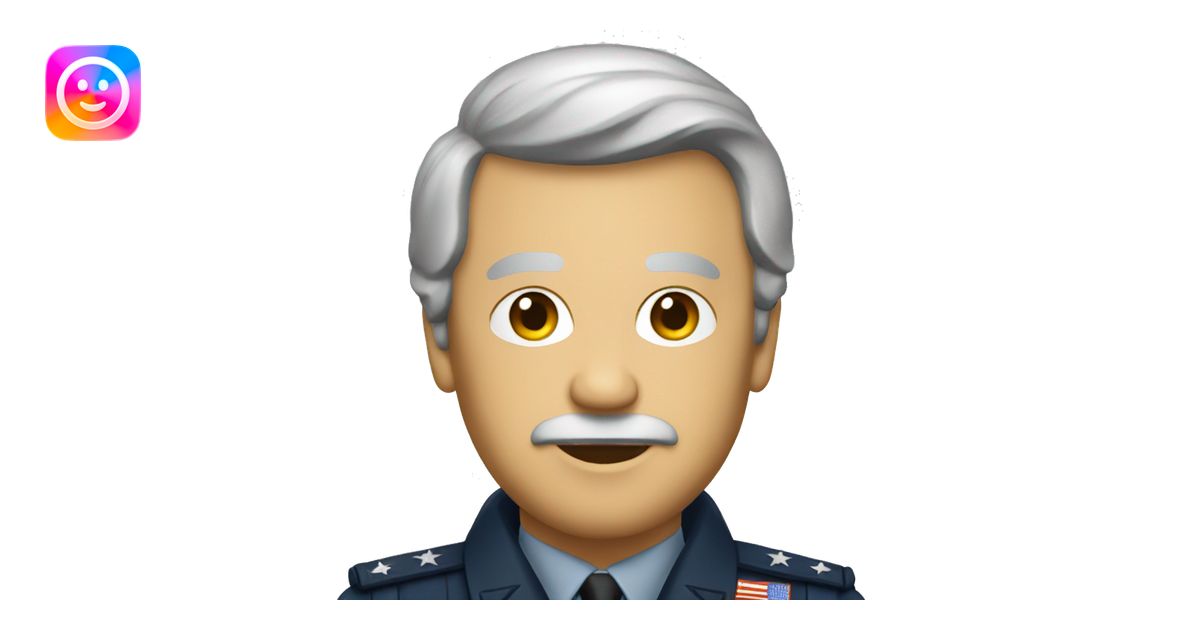 US 4. Star General emoji | AI Emoji Generator