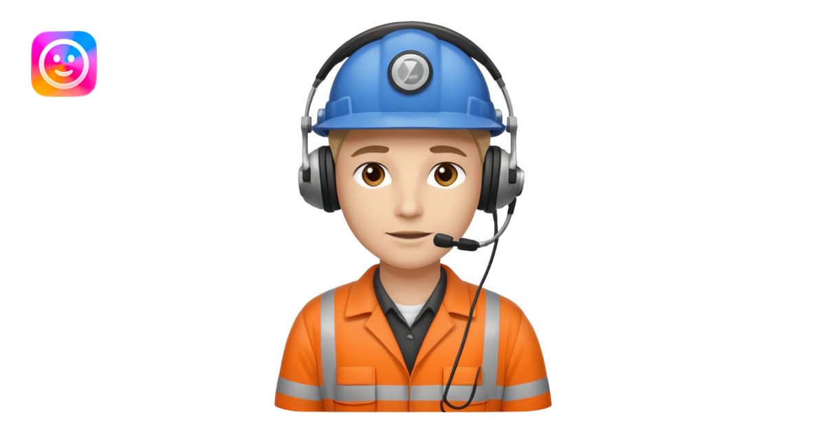 Dispatch department worker emoji | AI Emoji Generator