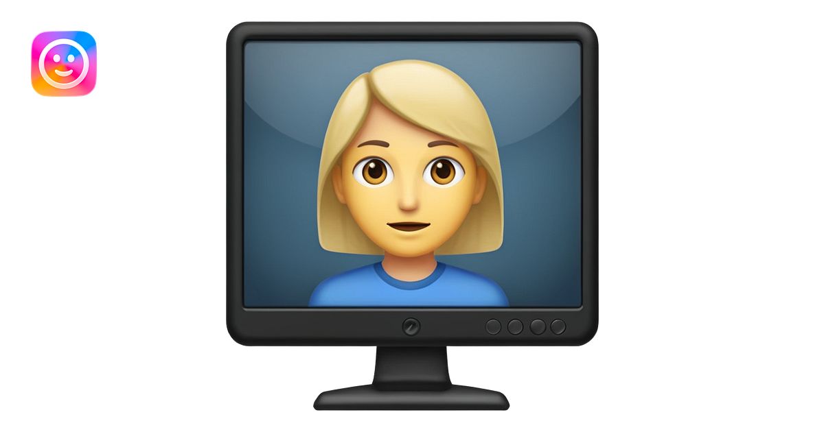 personas debatiendo revisando un monitor grande emoji | AI Emoji Generator