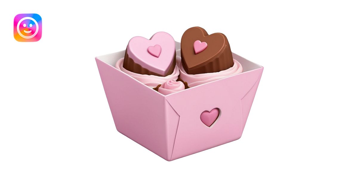 Two square milk chocolate , Each praline is a sharp-edged cube with ...