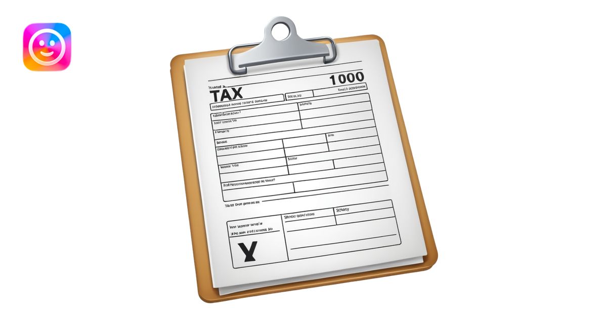 tax simple emoji | AI Emoji Generator