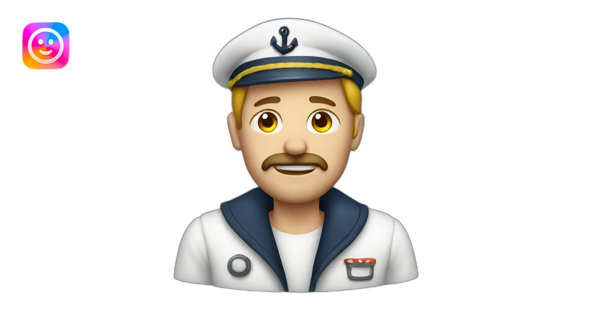 sick sailor emoji | AI Emoji Generator