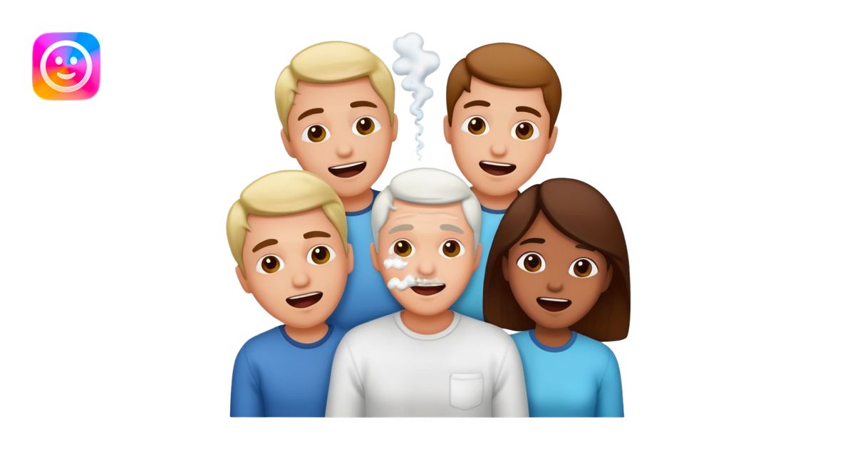 Realistic humans doing cocaine emoji | AI Emoji Generator