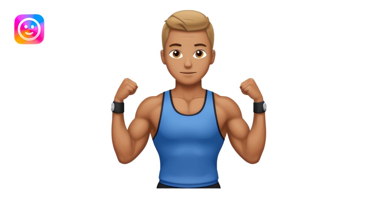 Gym trainer emoji | AI Emoji Generator