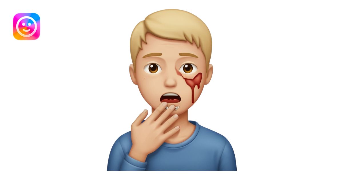 choking self emoji emoji | AI Emoji Generator