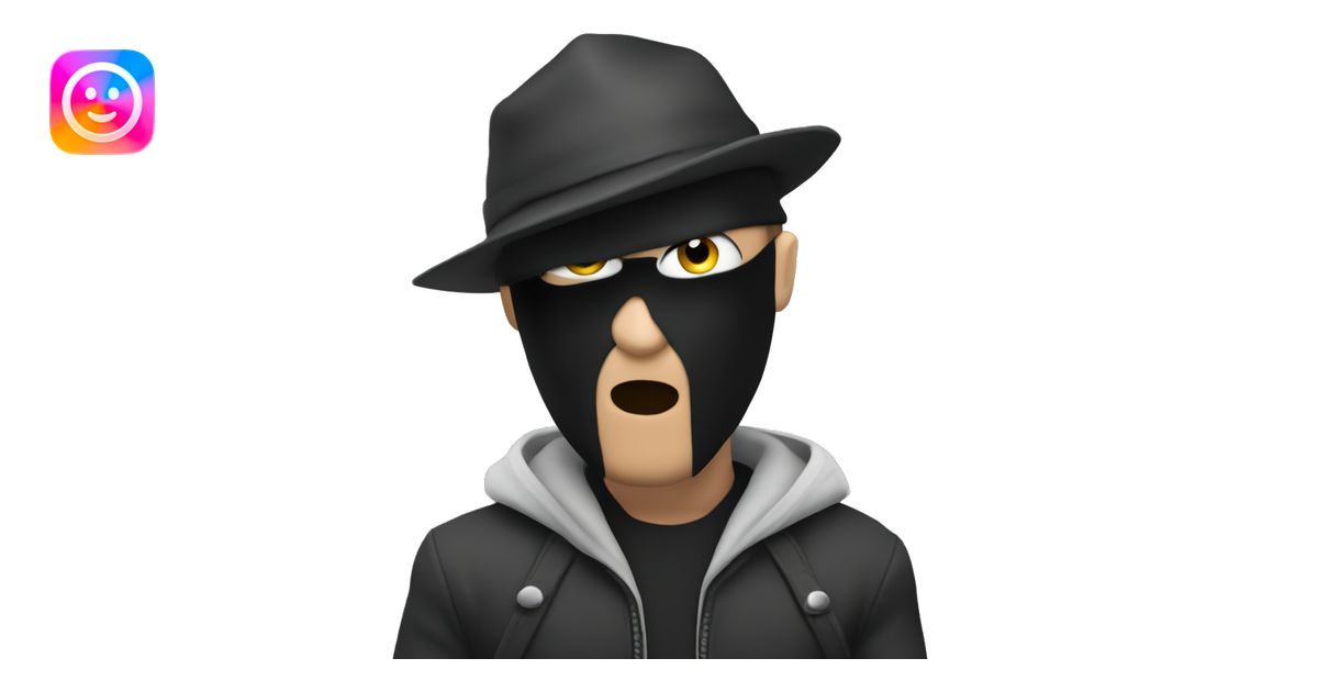 Robber emoji with robux emoji | AI Emoji Generator