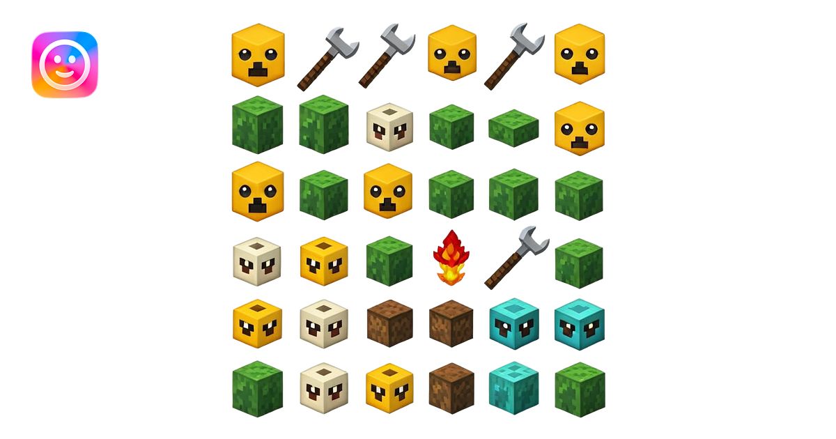tôi muốn 1 emoji kiếm của minecraft emoji | AI Emoji Generator