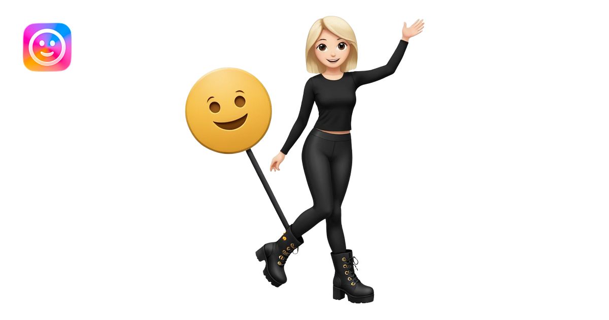 Create a Mistress with platform boots and black leggings and top and a ...